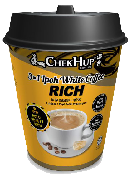 Chek Hup Ipoh White Coffee Rich 3in1 Cup 40g [7210]