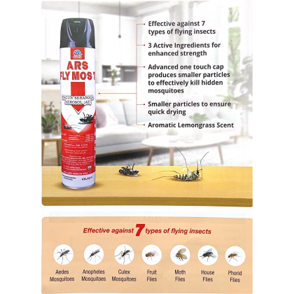 ARS Fly Mos 7 (Aerosol) 600ml [7433]