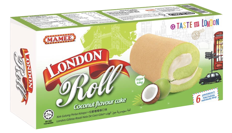 London Roll Coconut 6x20g