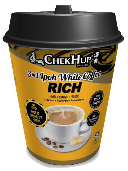 Chek Hup Ipoh White Coffee Rich 3in1 Cup 40g [7210]